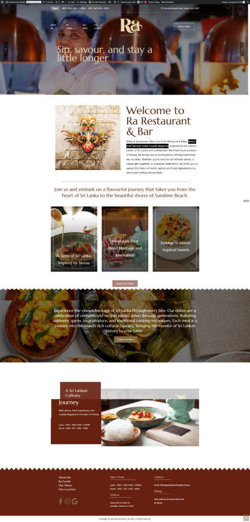 Our Menu | Sri Lankan Food in Cranbourne – RA Restaurant